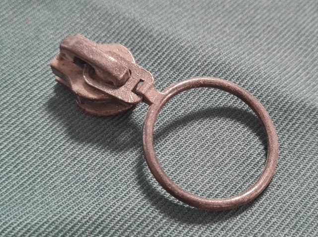 A082V6066F (082V6066) ZIP RING for BOOT BAG