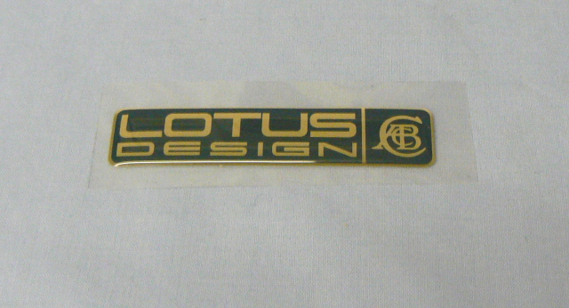 A082U7124F (082U7124) BADGE, LOTUS DESIGN (Green/Gold)