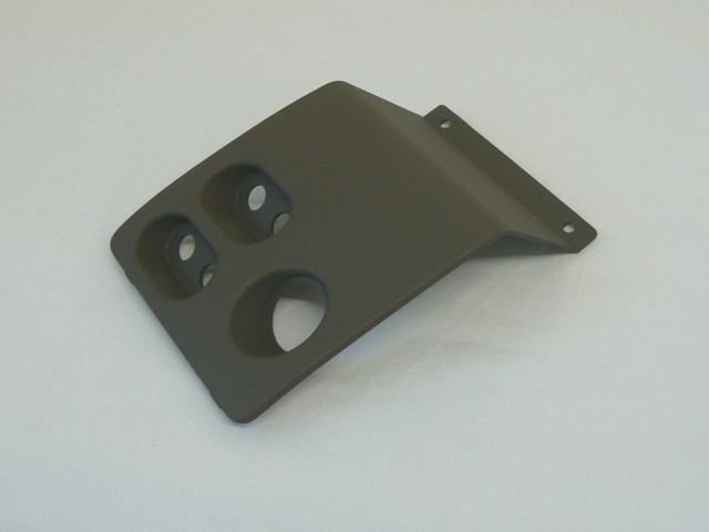 A121U0183F (121U0183) SWITCH PANEL, 2 LIGHT SWITCH (senosoft, charcoal) L/H