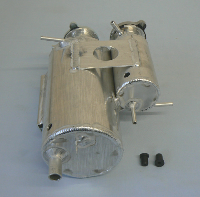 B082K6051F (082K6051) TWIN TYPE HEADER TANK for ENGINE and CHARGE COOLER