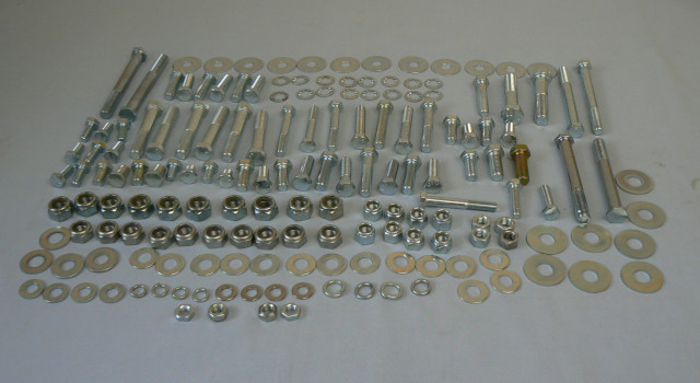 SJ036C0015 COMPLETE CHASSIS NUT and BOLT SET