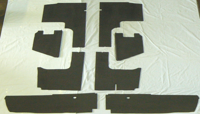 SJ079U0079 BOOT BOARD SET (Eight piece)