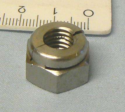 SJ079W0017 M10 St/Steel AEROTIGHT LOCK NUT
