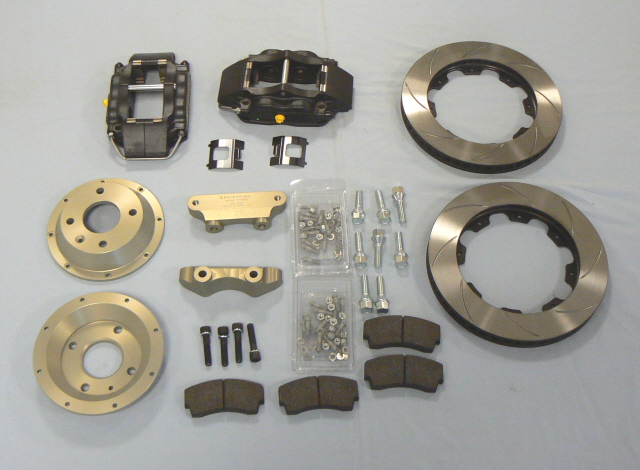 SJ100J0016 AP RACING FRONT BRAKE CONVERSION (15 inch Wheels)